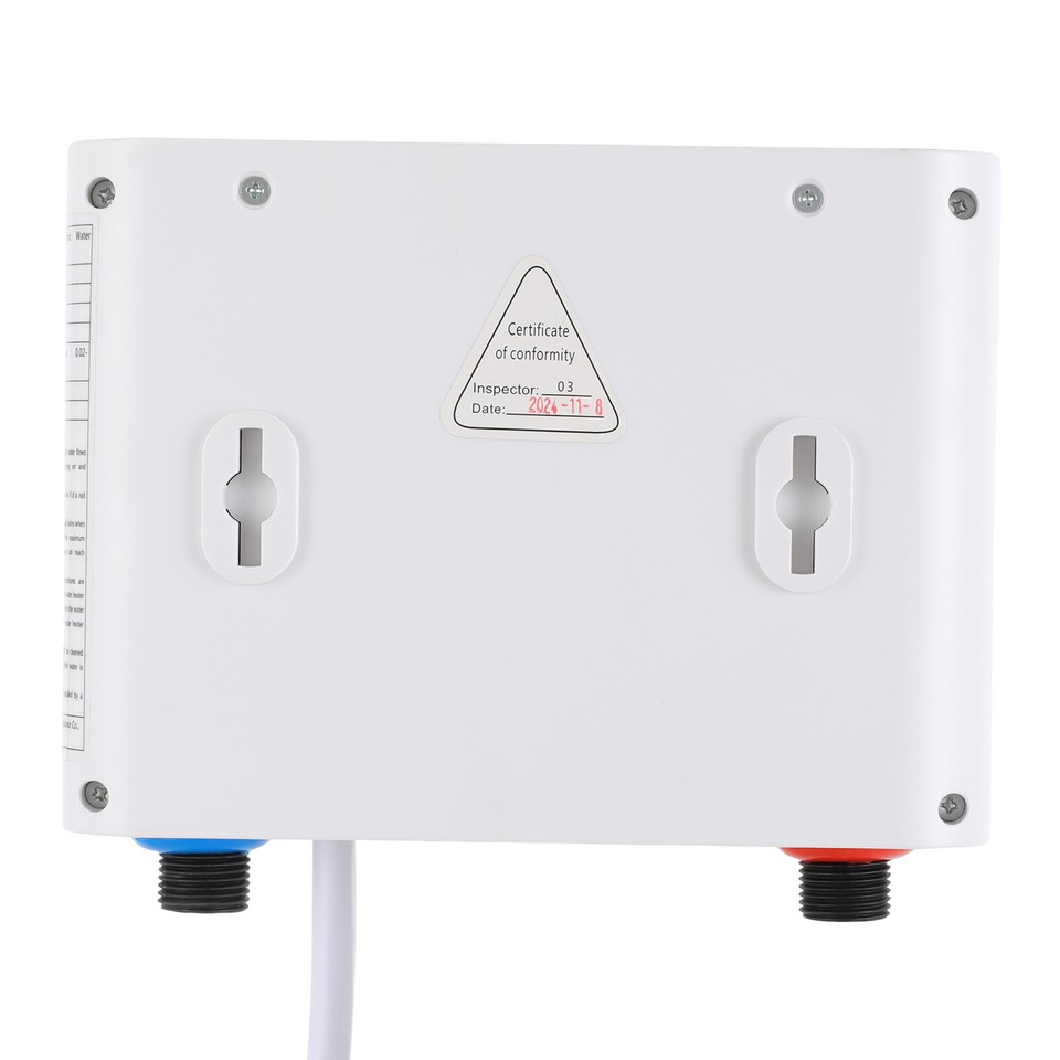 Tankless Electric Hot Water Heater Instant Boiler Whole House Kitchen ...