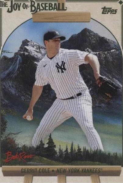 2023 Topps X Bob Ross The Joy of Baseball - Easel Canvas #73 Gerrit ...