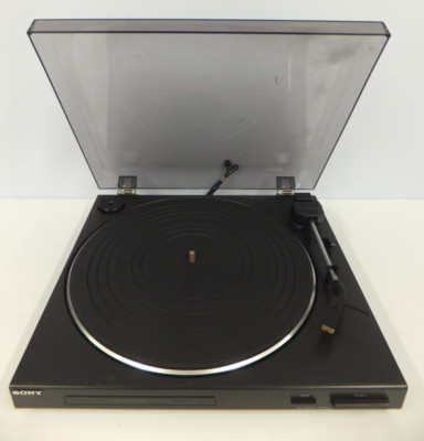 Sony PS-LX43P Turntable Vinyl Record Player 33/45rpm Black Working LBT ...