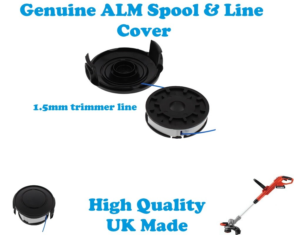 MacAllister Strimmer Garden Trimmer Spool Line X3 & Cap Cover X2 Kit ...