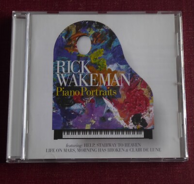 RICK WAKEMAN - PIANO PORTRAITS (2017 CD ALBUM incl. MORNING HAS BROKEN ...