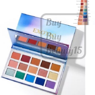 Prism Makeup Exotic 15 Shades Eyeshadow Palette Full Size New | eBay