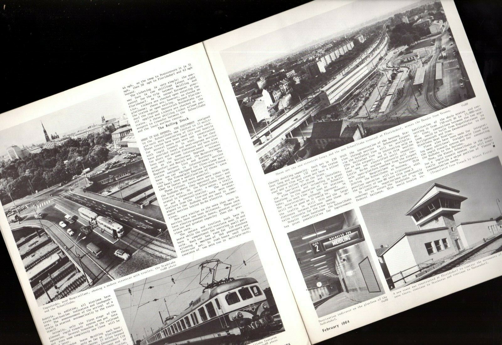 ERA HEADLIGHTS-Electric Railway: VIENNA Schnellbahn,Liberty Liners,Red ...