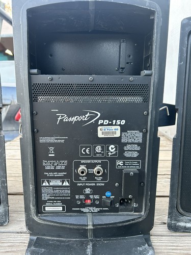 Fender Passport PD-150 All-in-One Portable PA System Mixer Ampliifier ...
