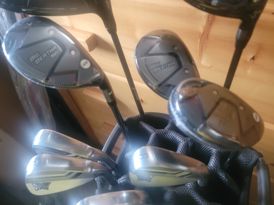 $3000+ HIGH-END PXG ,ODYSSEY & CALLAWAY COMPLETE SET OF SENIOR FLEX ...