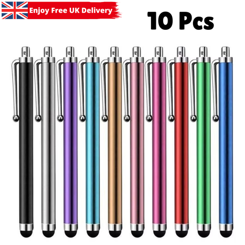 10 X STYLUS PENS SCREEN TOUCH RUBBER TIP FOR TABLET ANDROID MOBILE ...