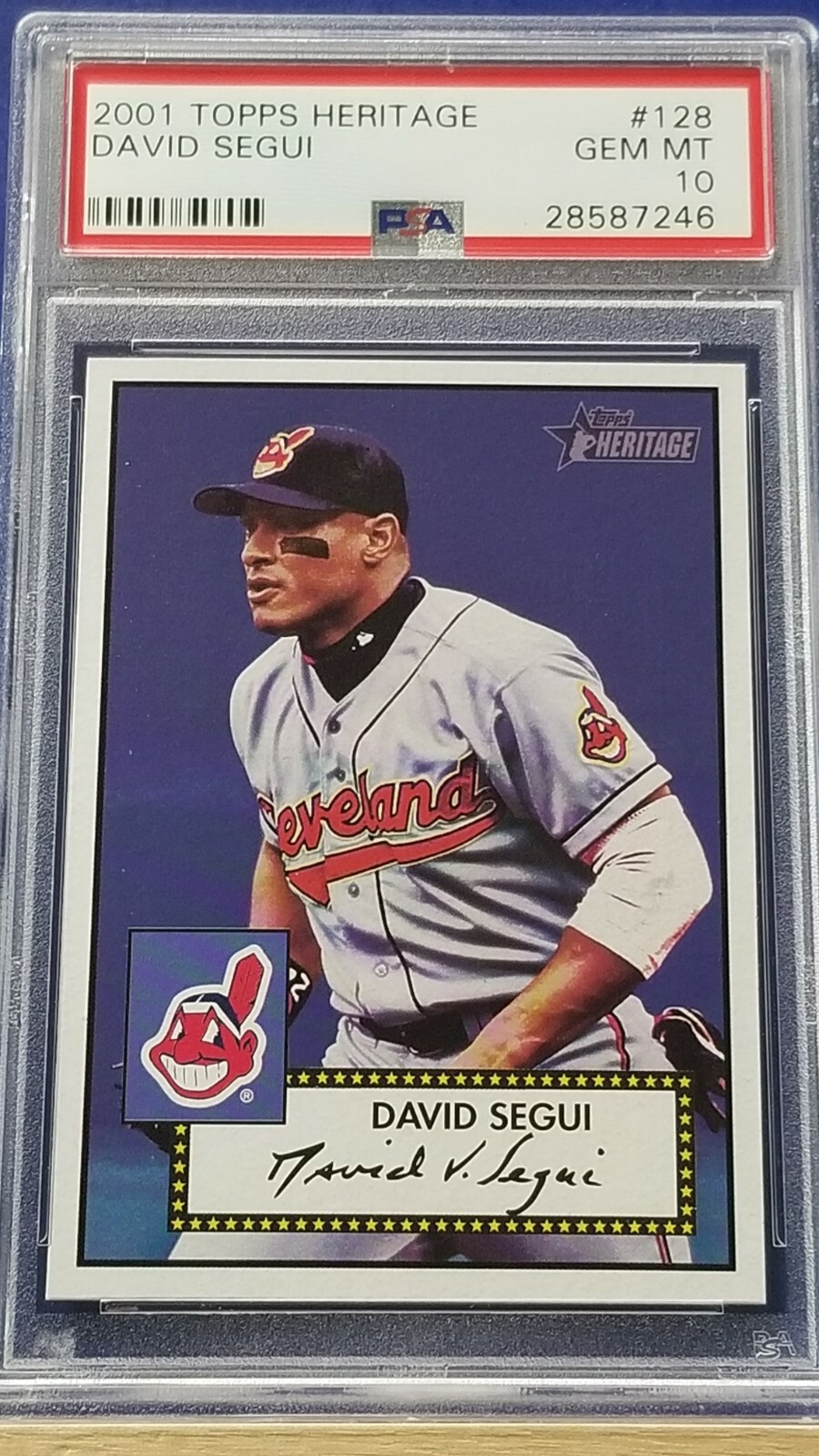 David Segui - 2001 Topps Heritage PSA 10 | eBay