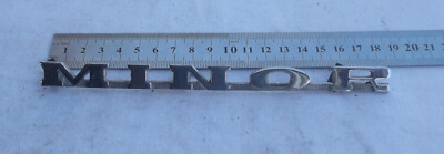 Old Original Minor Badge for Morris Minor | eBay Australia