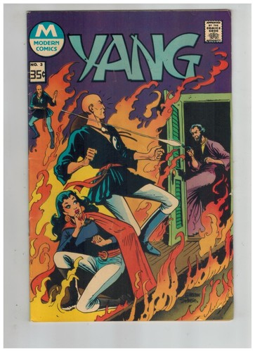 Yang #3 Modern Comics 1977 in Fine Condition | eBay
