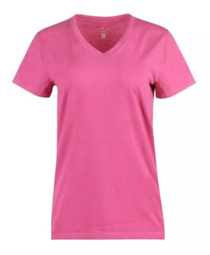 Blue Mountain YKL-9072 Women's Short-Sleeve V-Neck T-Shirt Large Cactus ...