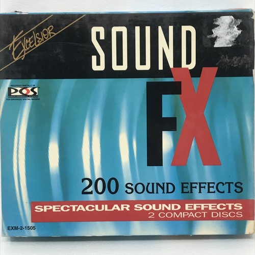 Excelsior - Sound FX CD Total 200 Sounds Effects 56775150525 | eBay
