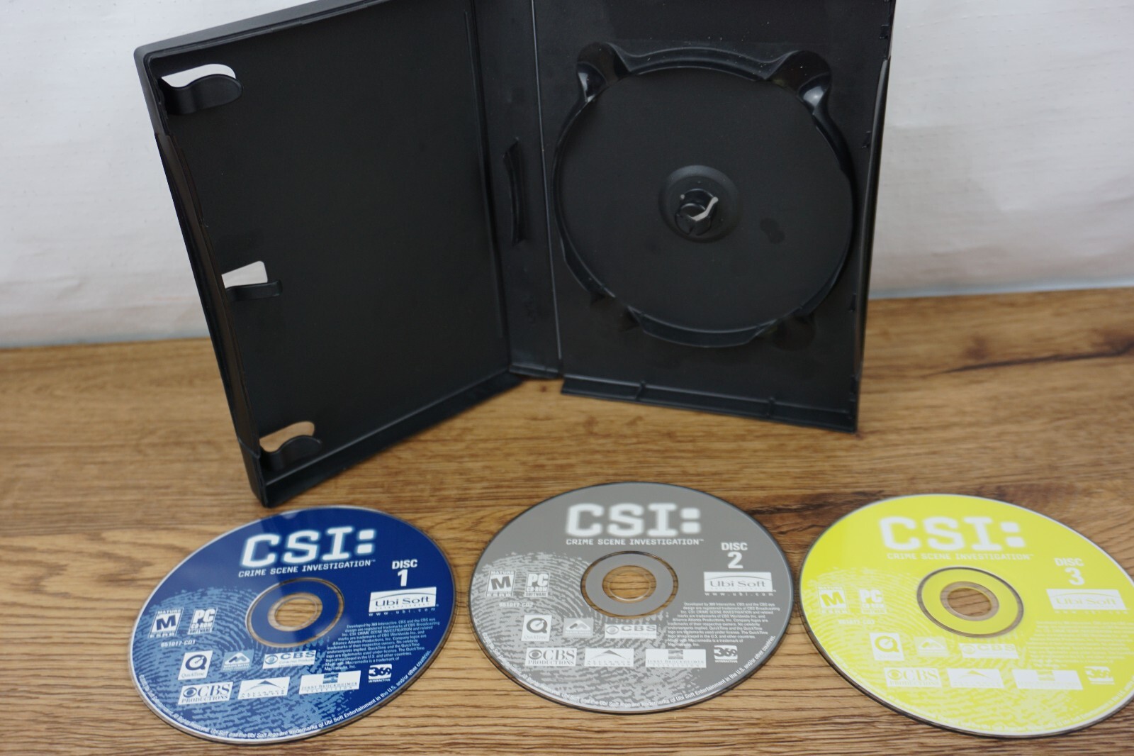 Crime Scene Investigation CSI PC Game 3 Disc Ubisoft | eBay