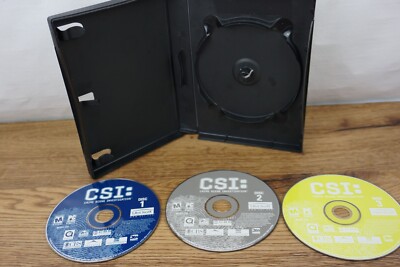 Crime Scene Investigation CSI PC Game 3 Disc Ubisoft | eBay