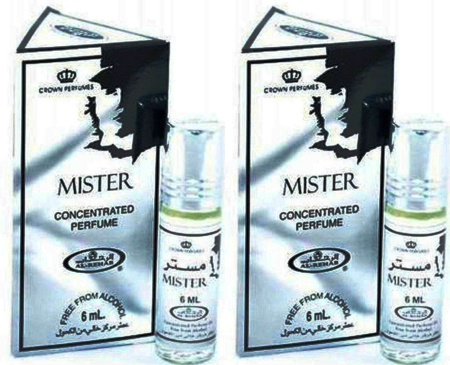 Mister by Al Rehab Oil Perfume 6ml non Alcohol Attar Concentrated 2 ...