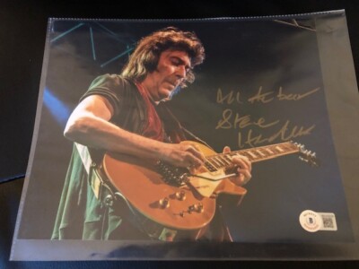 STEVE HACKETT (GENESIS) SIGNED PHOTO BECKETT COA | eBay