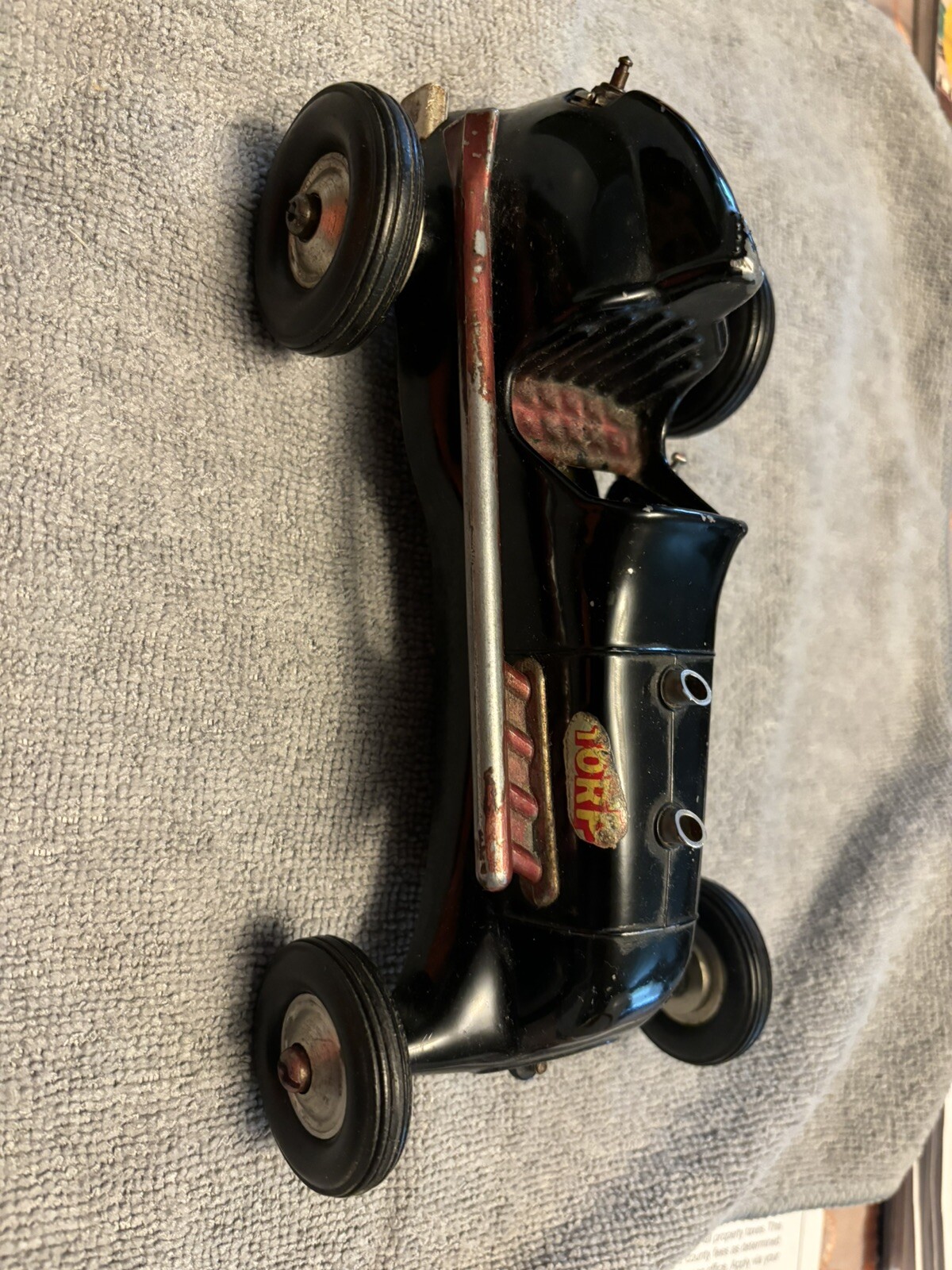 VINTAGE Roy Cox Thimble Drome Special Race Car With Engine | eBay