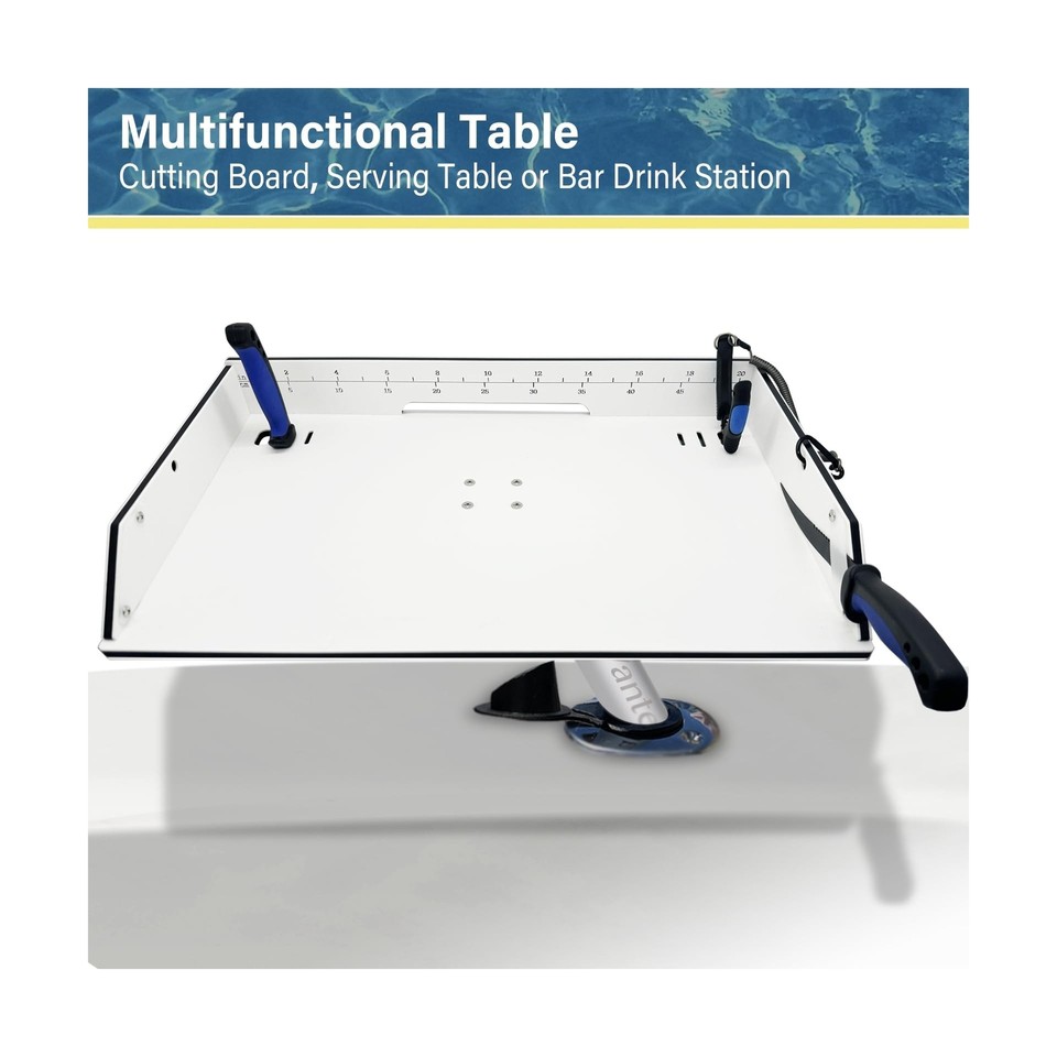 Boat Cutting Board Bait Table Filet Table with Fish Ruler For Fish ...