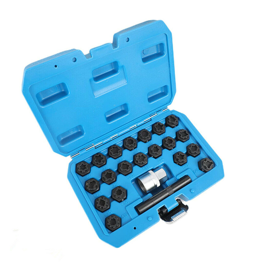 22pcs Master Wheel Lock Key Removal Tool Kit for Volkswagen Lug Nut ...