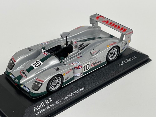 1/43 Minichamps Audi R8 from the 2002 24 Hours of Le Mans. car #10 ...