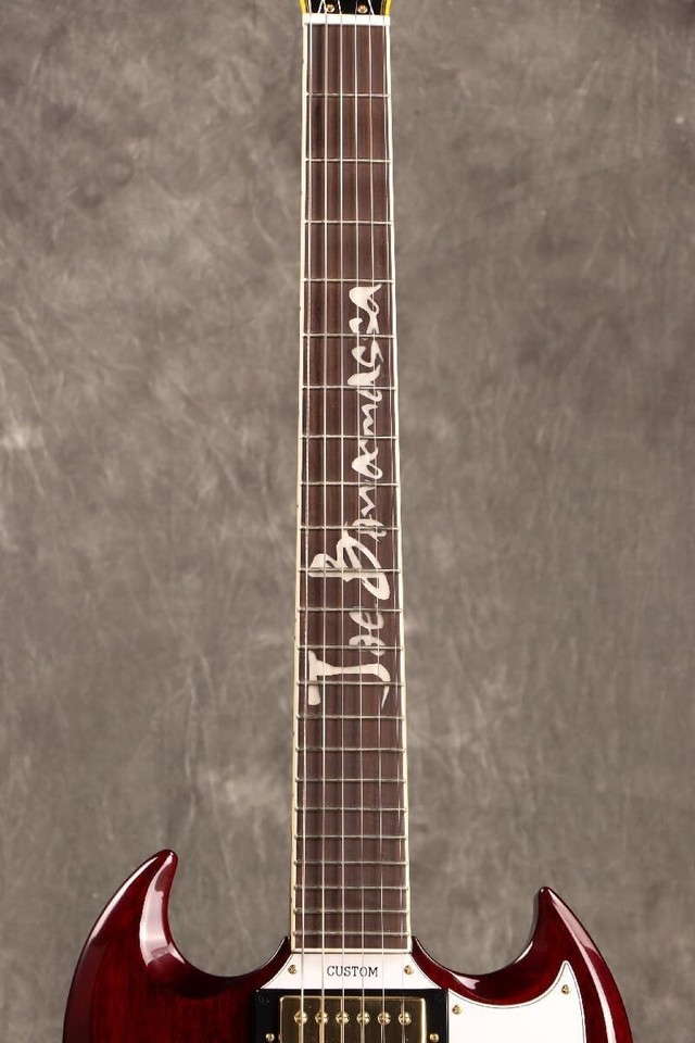 Epiphone/Joe Bonamassa 1963 SG Custom with Custom Inlay Dark Wine Red ...