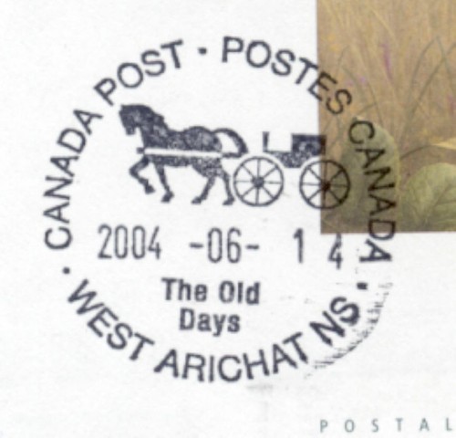 West Arichat Nova Scotia Pictorial Postmark Cover Canada | eBay