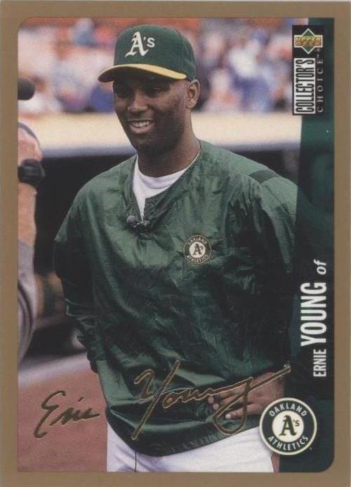 1996 Upper Deck Collector's Choice - Ernie Young #642 Gold Foil ...