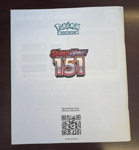 Pokemon Scarlet & Violet 151 Player’s Guide Book from ETB Elite Trainer ...