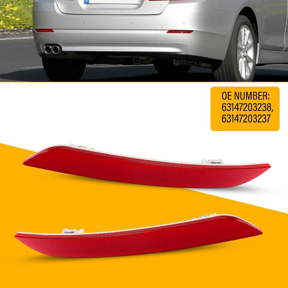 63147203238 For 2010-2013 BMW 528i/535i/550i xDrive F10 Rear Bumper ...
