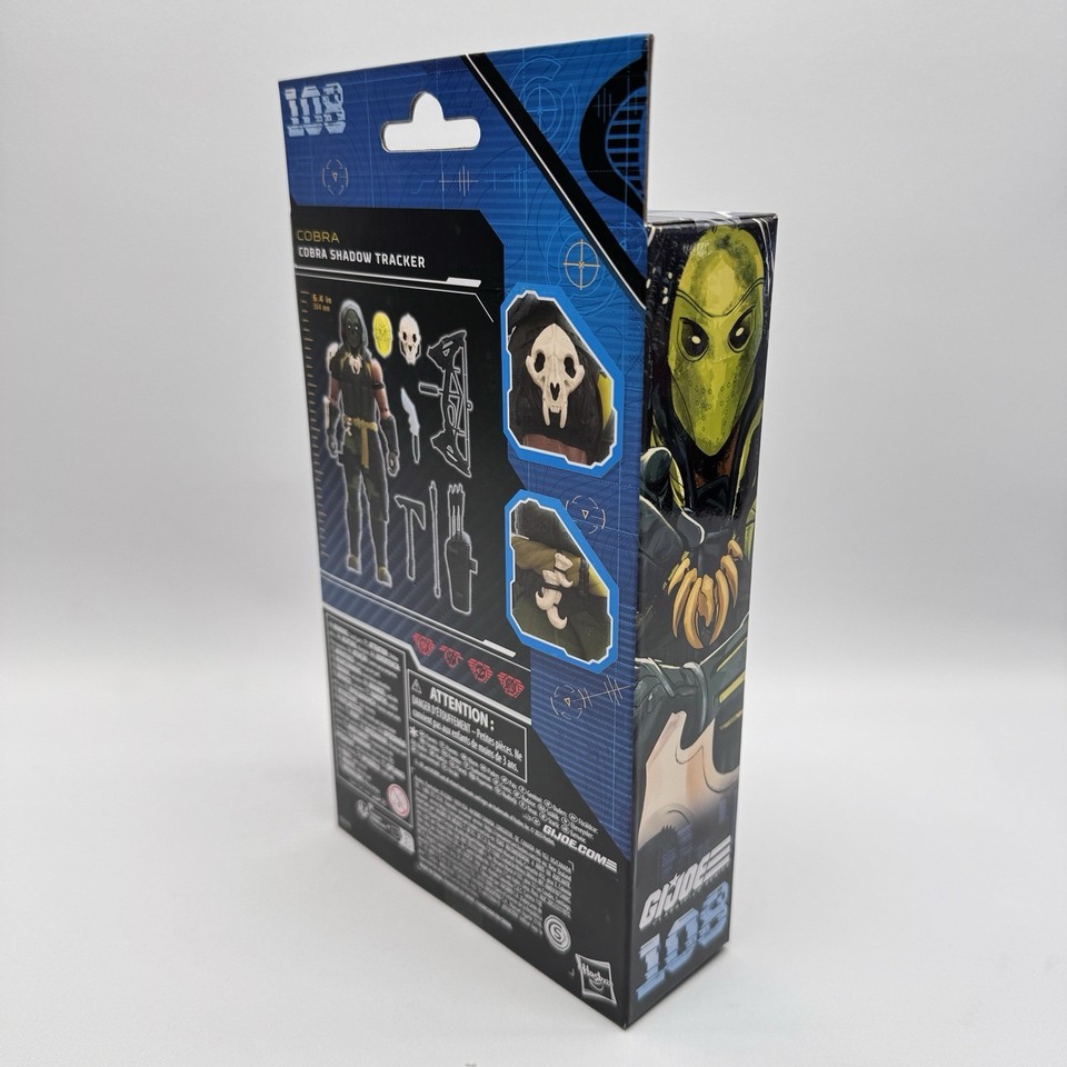 GI Joe Cobra Shadow Tracker Action Figure #108 Classified Series ...