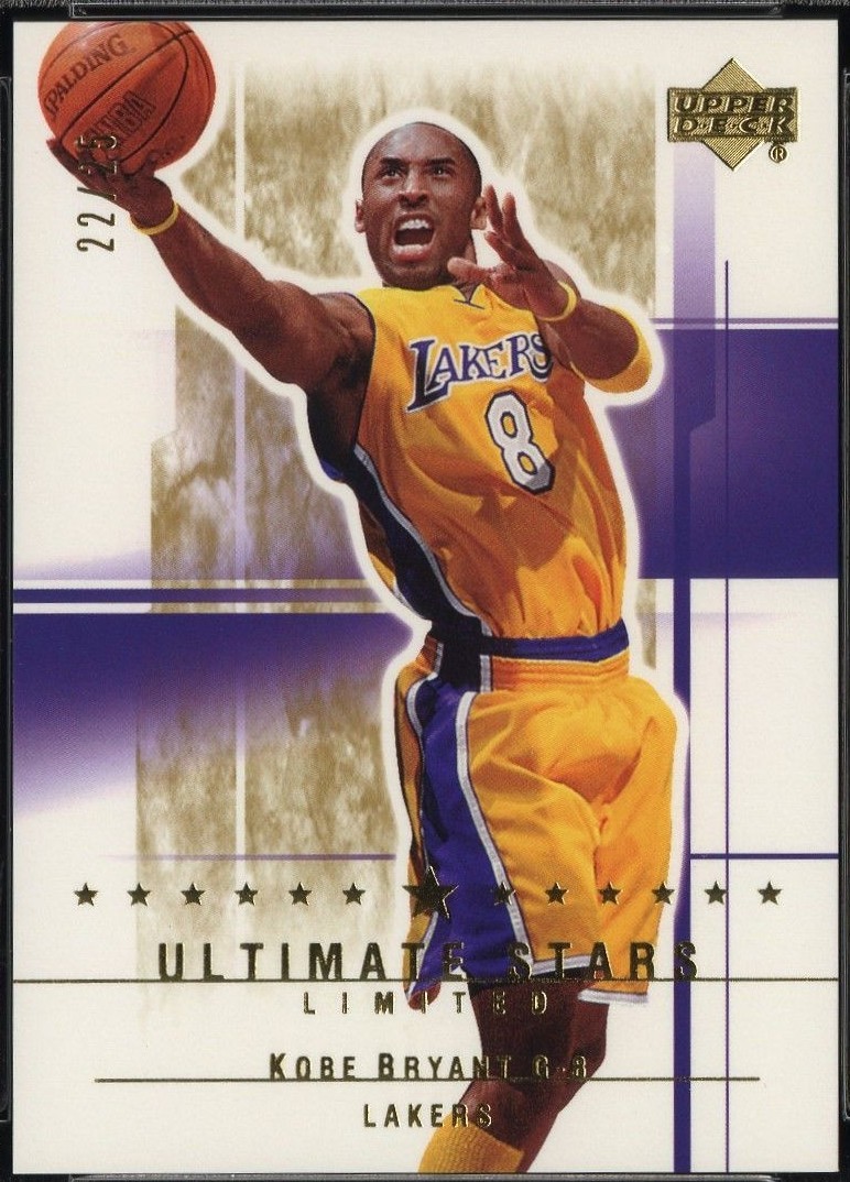 2003-04 Upper Deck Ultimate Collection - Ultimate Stars Kobe Bryant ...