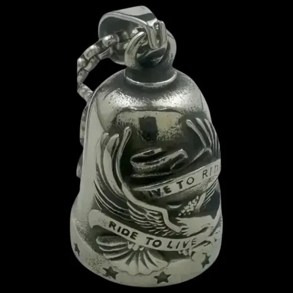 Guardian Bell - Live To Ride - Motorcycle Bell - Gremlin Bell | eBay