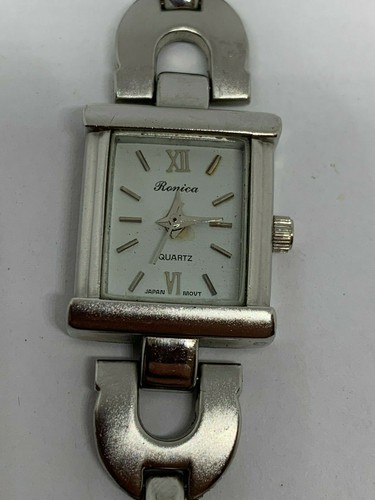 Working Ladies Silver Ronica Quartz Watch CJ | eBay Australia