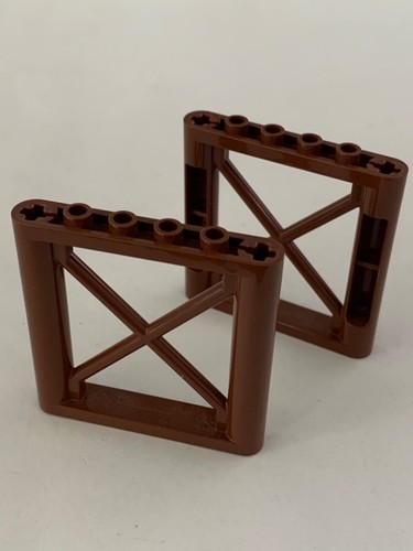 LEGO Part 64448 (2pcs) Support 1 x 6 x 5 Girder Rectangular Choose ...