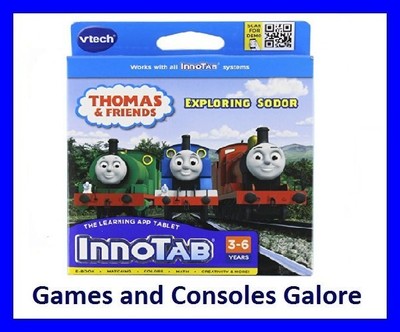 New!! Vtech InnoTab Thomas and Friends exploring Sodor Game and ebook ...