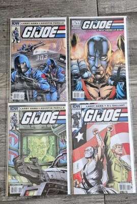 IDW Gi Joe 4 Comic Lot 157 159 160 161 Consecutive | eBay