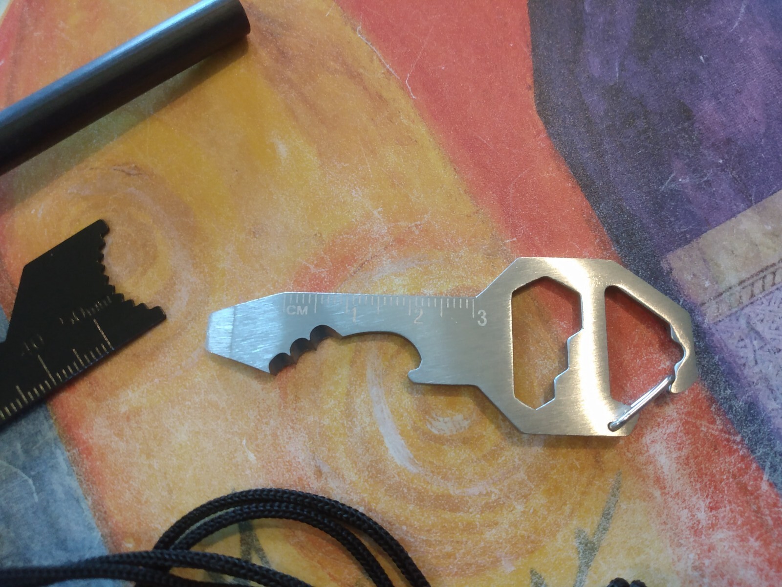 TactiCore Ferro Rod Fire Starter, Multi-tool and Compass Survival ...