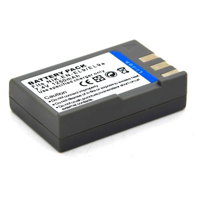 Li-ion Battery Pack For Nikon D40 D40X D60 D3000 D5000 SLR Digital ...