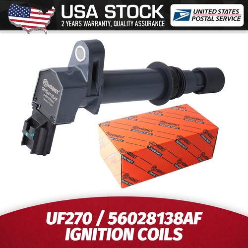 Durable Black Ignition Coils UF270 For Jeep Liberty 3.7L V6 2002-2008 ...