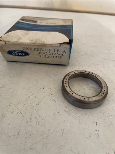 GENUINE TIMKEN 11520 TAPERED ROLLER BEARING CUP FORD B9C-3126-A NEW OEM ...