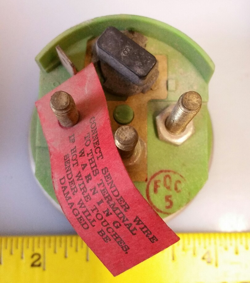 NEW Thomas Faria OIL PRESSURE 0-80PSI GAUGE 4060-5-65 Black Silver 2 ...