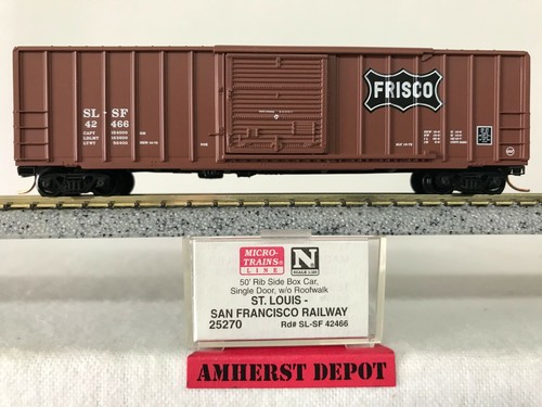 25270 Micro Trains St. Louis San Francisco Box Car N Scale SLSF FRISCO ...