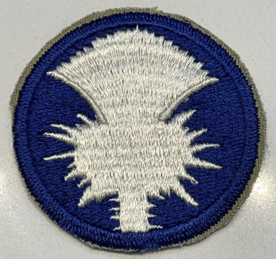 Original WWII U.S. ARMY 141st INFANTRY DIVISION CUT EDGES PATCH PHANTOM ...