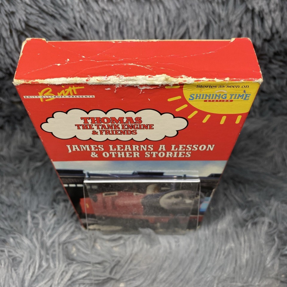 Thomas the Tank Engine & Friends James Learns a Lesson VHS 1985 Video ...