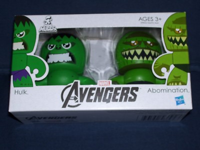 Marvel Mini Muggs Two Pack Hulk and Abomination NIB | eBay