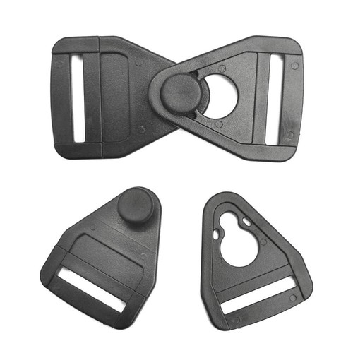 25/32mm Magnetic Mask Clips Triangle Adjustment buckle Black Resmeds ...