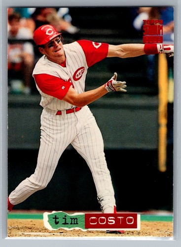 1994 TOPPS STADIUM CLUB CARD # 119 Tim Costo - Cincinnati Reds | eBay