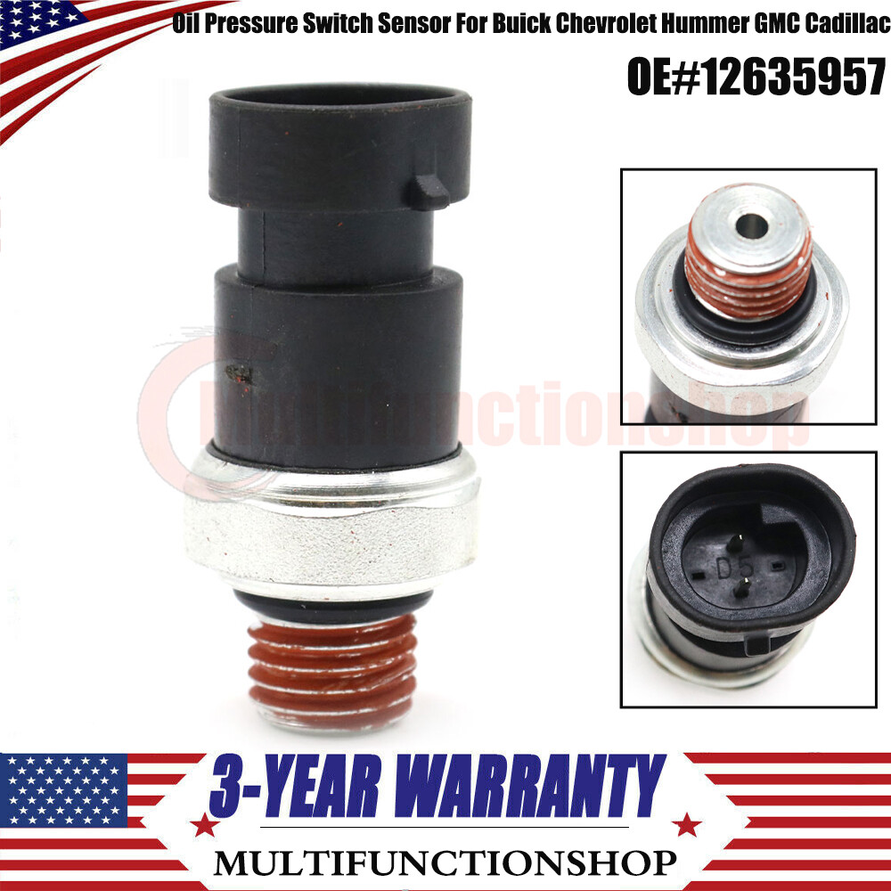 12635957 Oil Pressure Switch Sensor For Buick Chevrolet Hummer GMC ...