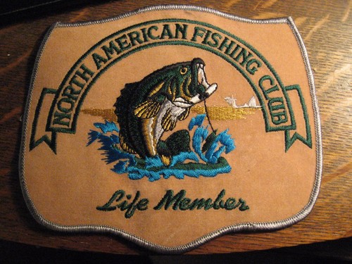 North American Fishing Club Patch - 6" X 5" Angler Group Jacket Shirt ...