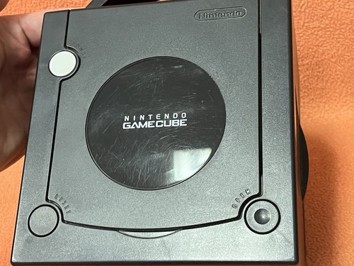 Nintendo GameCube Game Console Only Jet Black DOL-001(USA) Tested ...
