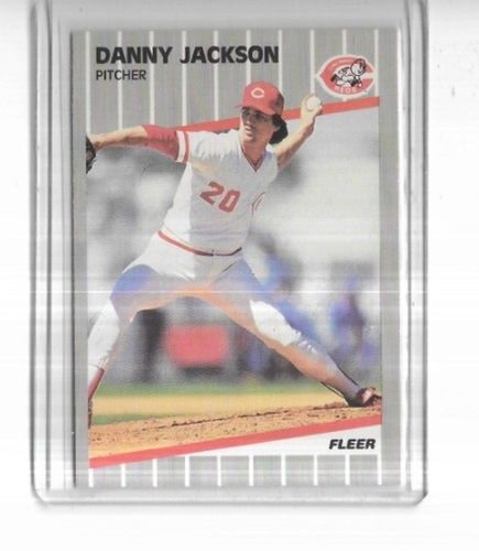 1989 Fleer #163 Danny Jackson Cincinnati Reds | eBay